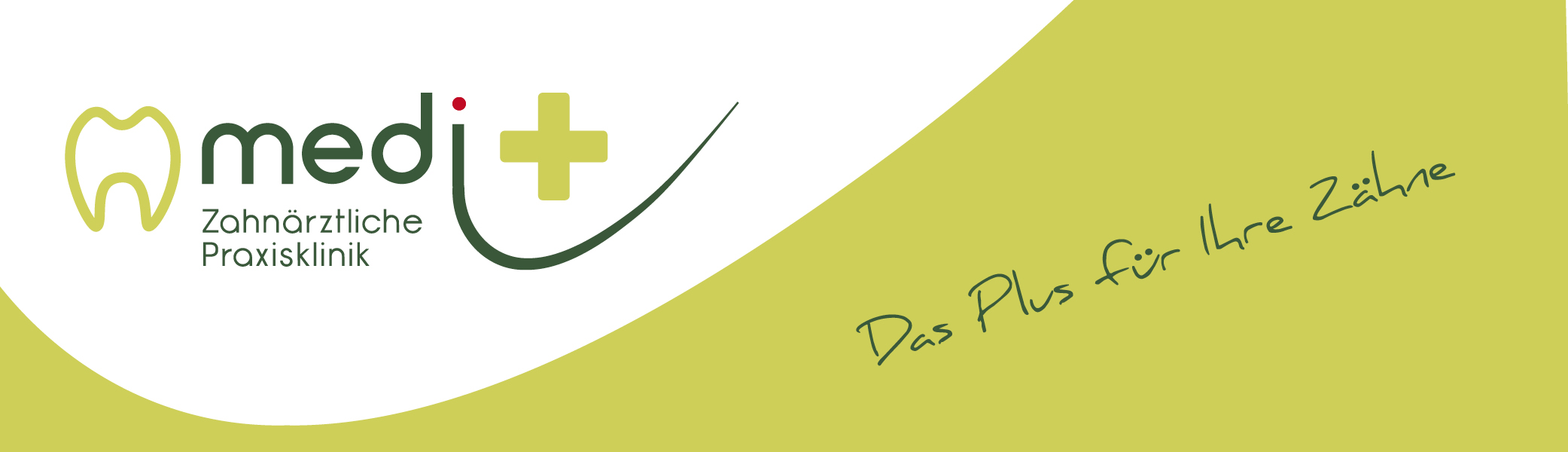 medi+ medi plus Logo Das Plus für Ihre Zähne - Medi+ Praxisklinik in ...